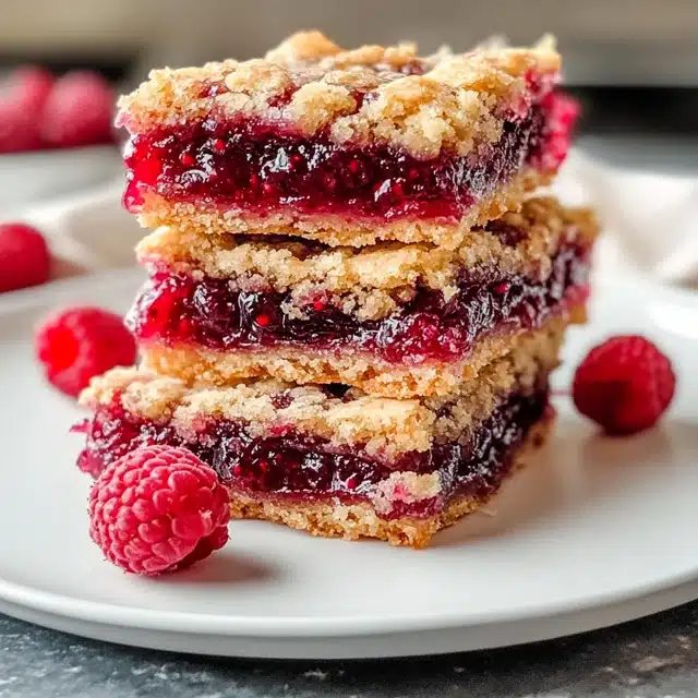 Raspberry Jam Bars : A Sweet Slice of Nostalgia - EpicureanNest