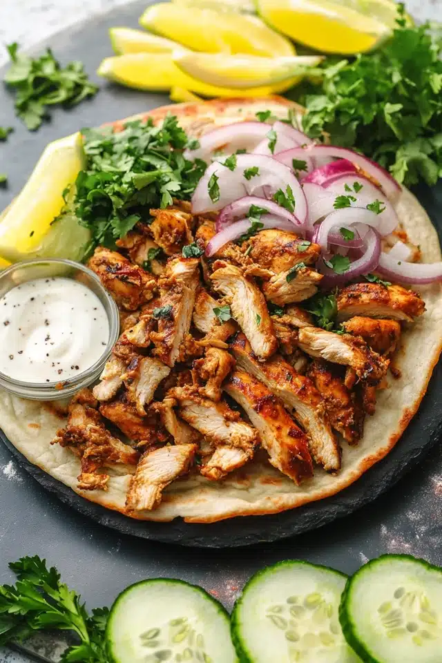 Homemade Chicken Shawarma - EpicureanNest