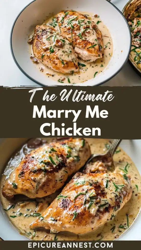 Marry Me Chicken – A Creamy, Dreamy Chicken Dish to Fall in Love With ...