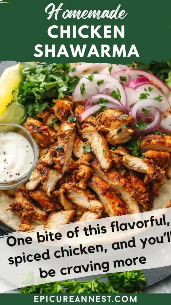 Homemade Chicken Shawarma - EpicureanNest
