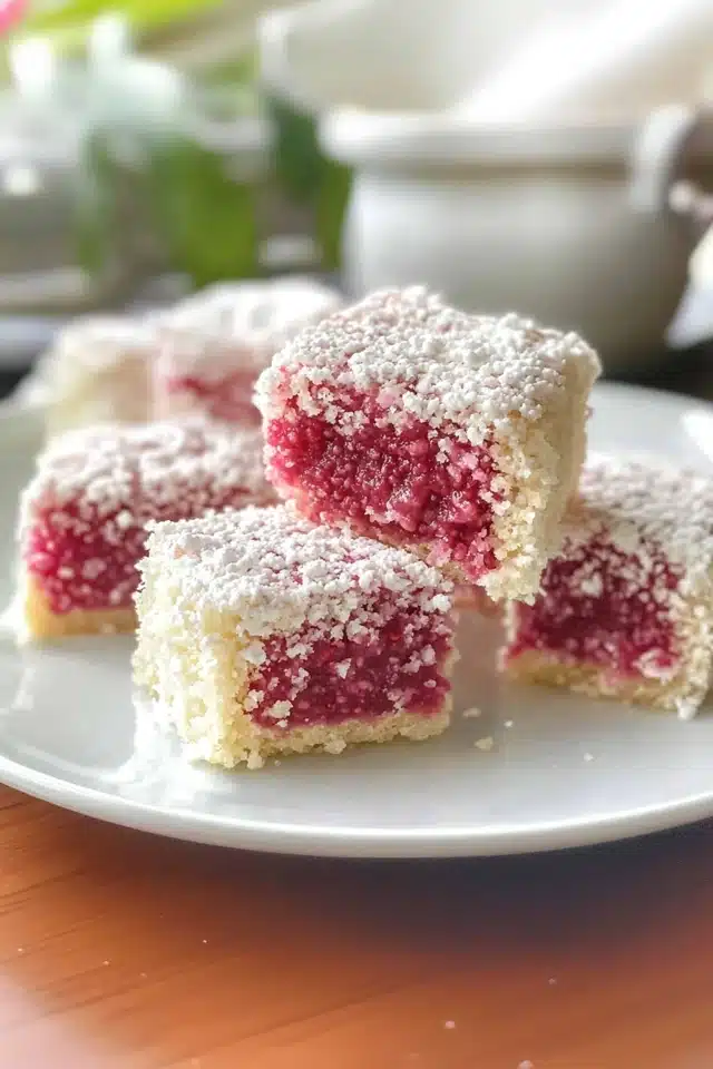 Raspberry Lamingtons: A Delightful Twist on a Classic Treat - EpicureanNest