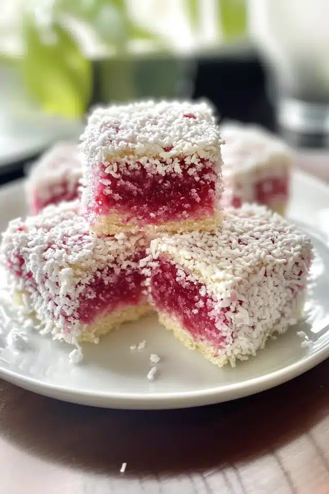 Raspberry Lamingtons: A Delightful Twist on a Classic Treat - EpicureanNest