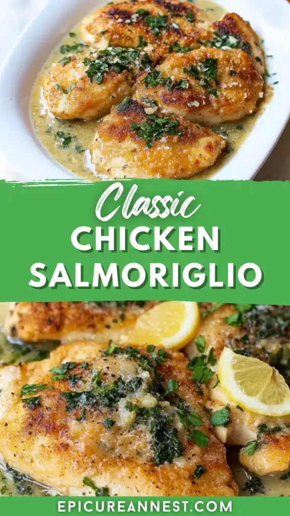 Chicken Salmoriglio – A Bright and Zesty Italian Classic - EpicureanNest