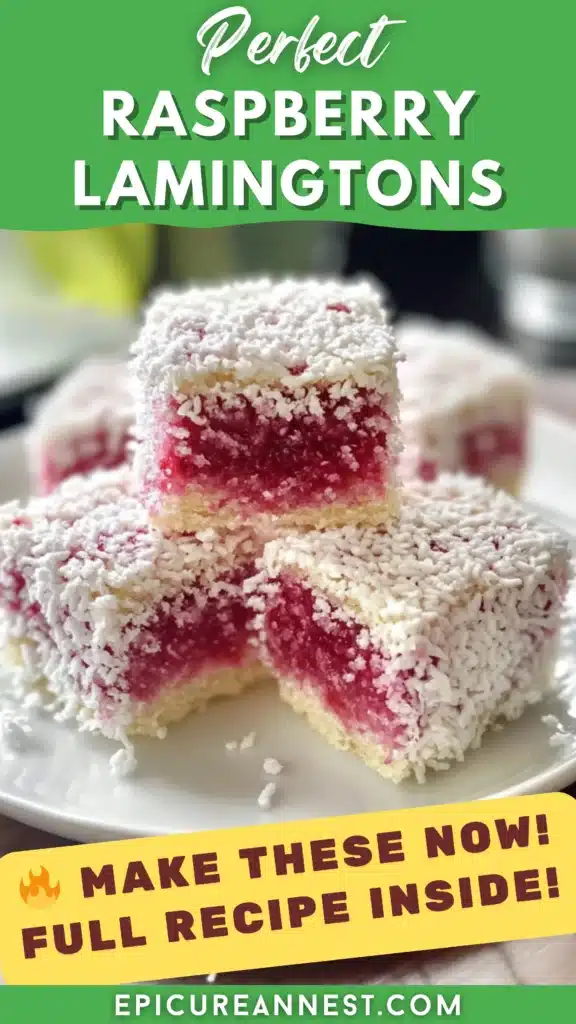 Raspberry Lamingtons: A Delightful Twist on a Classic Treat - EpicureanNest