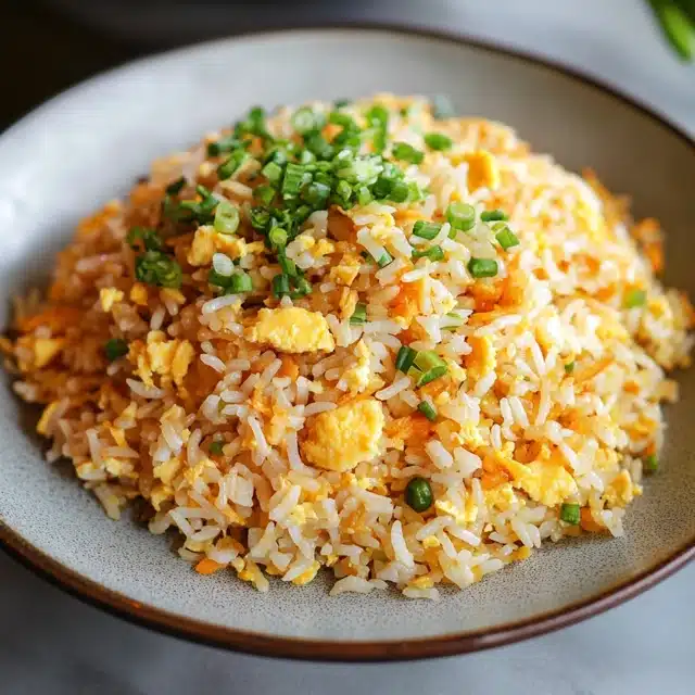 Classic Egg Fried Rice - EpicureanNest