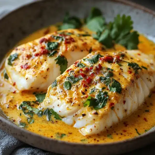 Coconut Curry Baked Cod - EpicureanNest