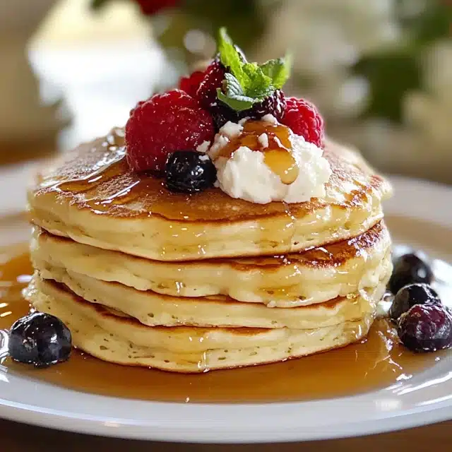 Fluffy Halal Buttermilk Pancakes - EpicureanNest