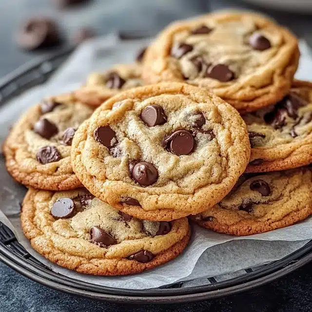 Crispy Chewy Chocolate Chip Cookies - EpicureanNest