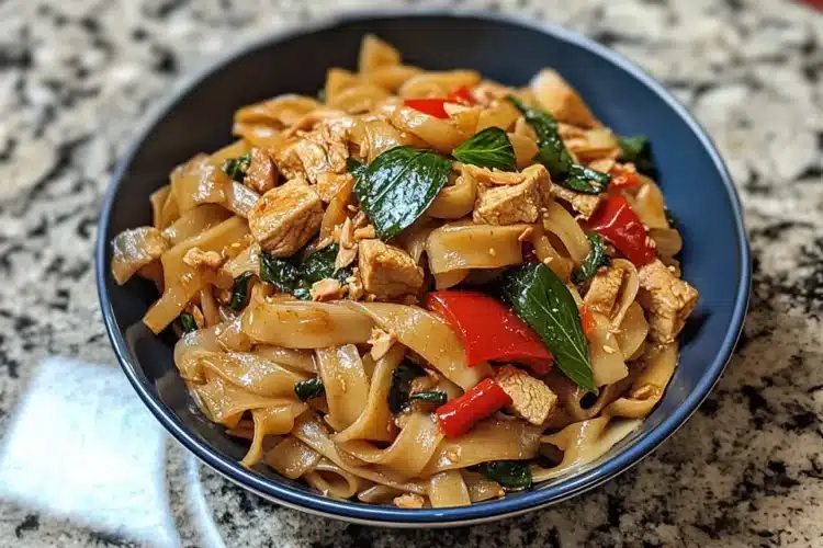 Thai Drunken Noodles (Pad Kee Mao) – A Bold, Comforting Street Food ...