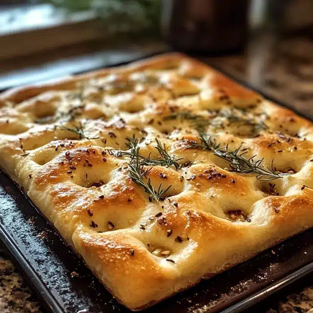 Homemade Focaccia Bread - EpicureanNest