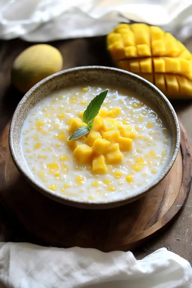 Mango Bango (Filipino Mango Sago Dessert) - EpicureanNest