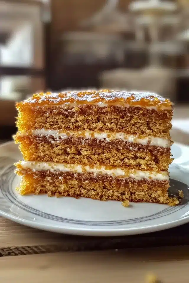 Russian Honey Cake (Medovik): A Sweet Slice of Tradition - EpicureanNest