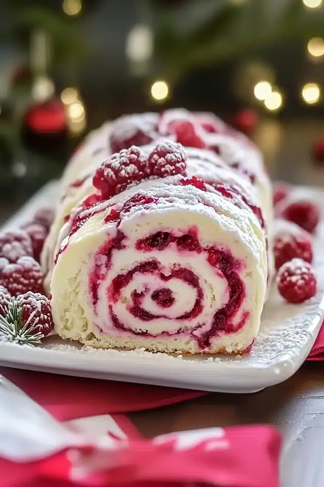 Raspberry Swirl Roll: A Sweet Tradition in Every Slice - EpicureanNest