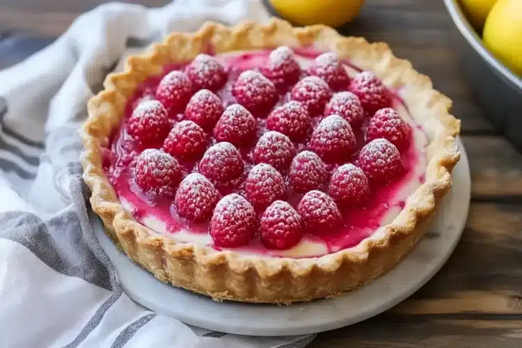 Lemon Raspberry Pie: An Amazing Ultimate Summer Treat - EpicureanNest