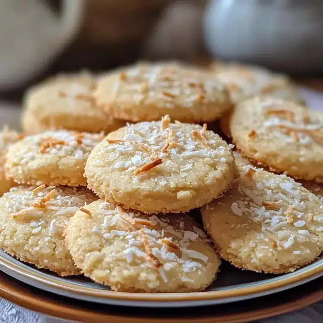 Toasted Coconut Shortbread: A Buttery Tropical Escape - EpicureanNest