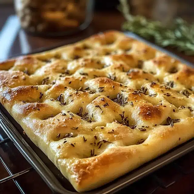 Homemade Focaccia Bread - EpicureanNest