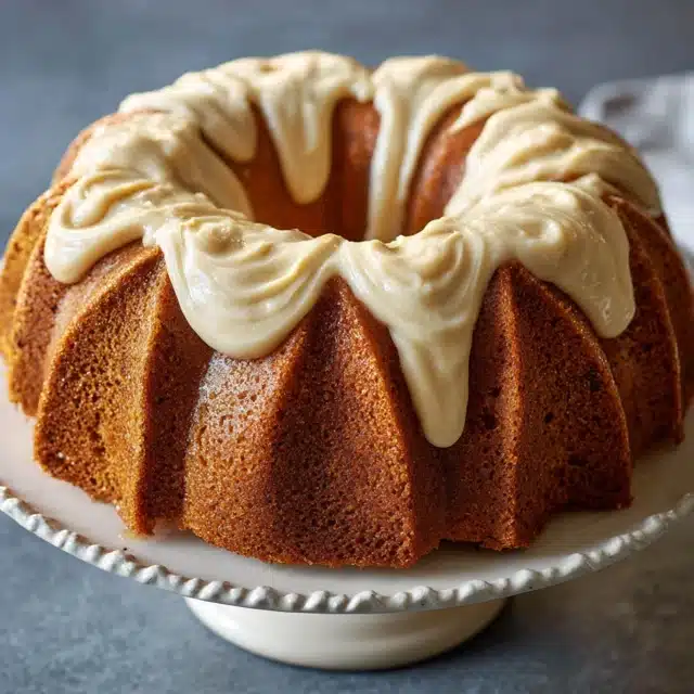 Spice Cake Bundt with Maple Frosting - EpicureanNest