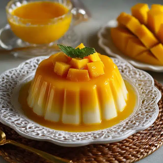 Chinese Mango Pudding – A Creamy Classic Dessert - EpicureanNest