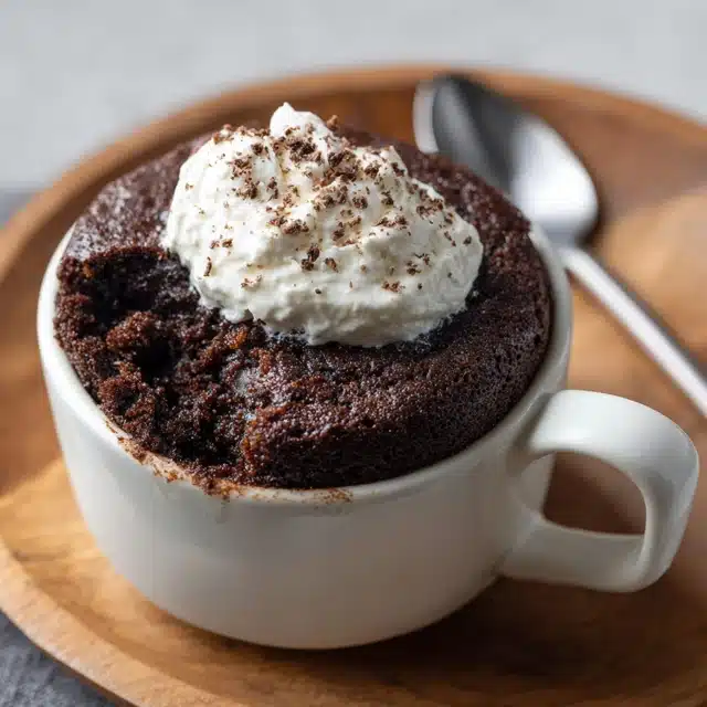 One Minute Protein Brownie - EpicureanNest