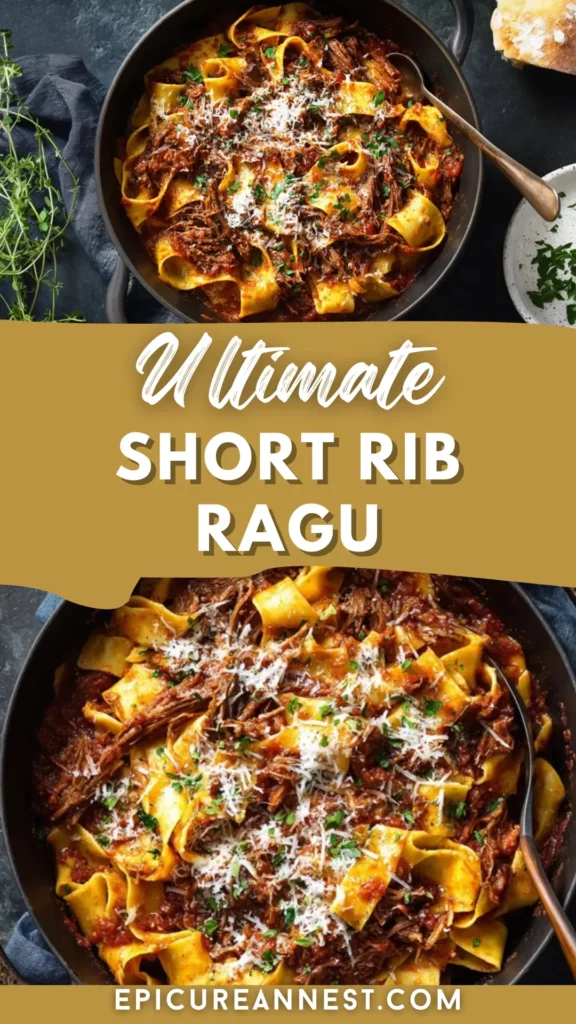 Short Rib Ragu: A Slow-Simmered Tradition of Comfort and Connection ...