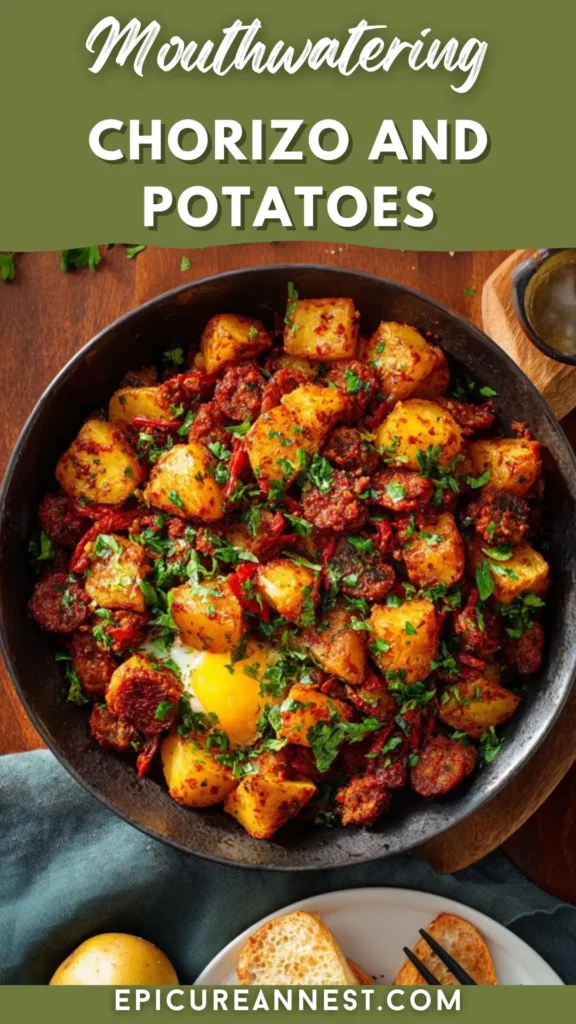 Chorizo and Potatoes - EpicureanNest